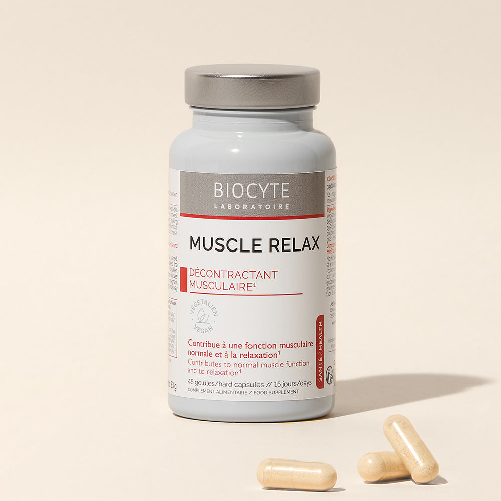 Muscle Relax Décontractant Musculaire, 15 Jours de Cure | Biocyte