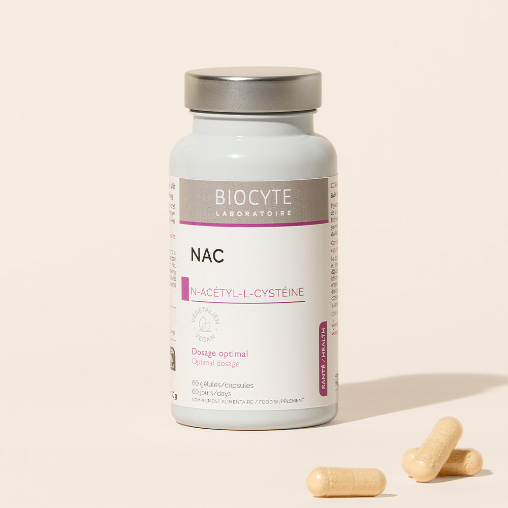 Nac Antioxydant & Défenses Naturelles, 60 Jours de Cure | Biocyte