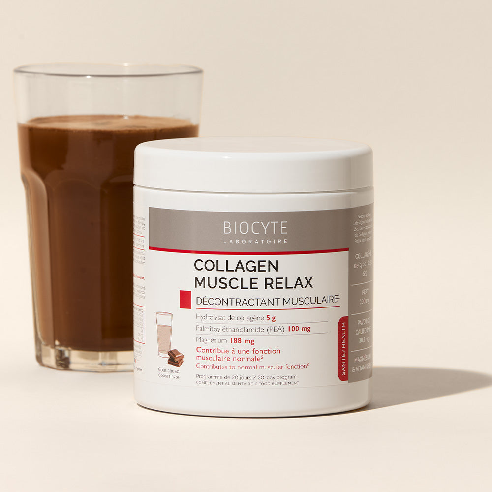 Collagen Muscle Relax Cacao, 20-Day Cure | Biocyte