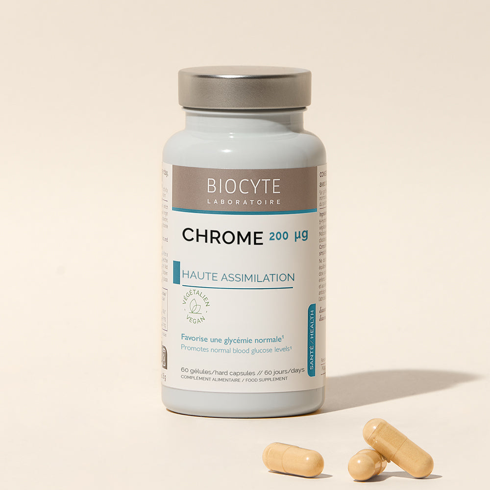 Chrome 200µg Blood Sugar Control, 60-Day Cure | Biocyte