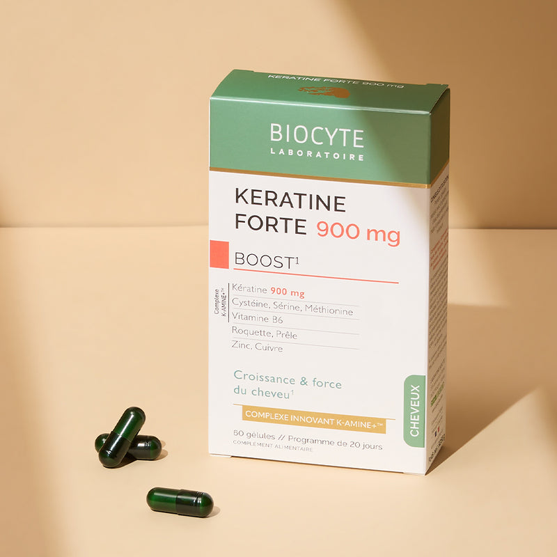 Keratine Forte 900mg Hair Growth, 20-Day Cure | Biocyte