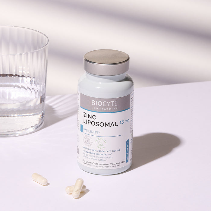 Zinc Liposomal 15 mg | Soutient le fonctionnement immunitaire